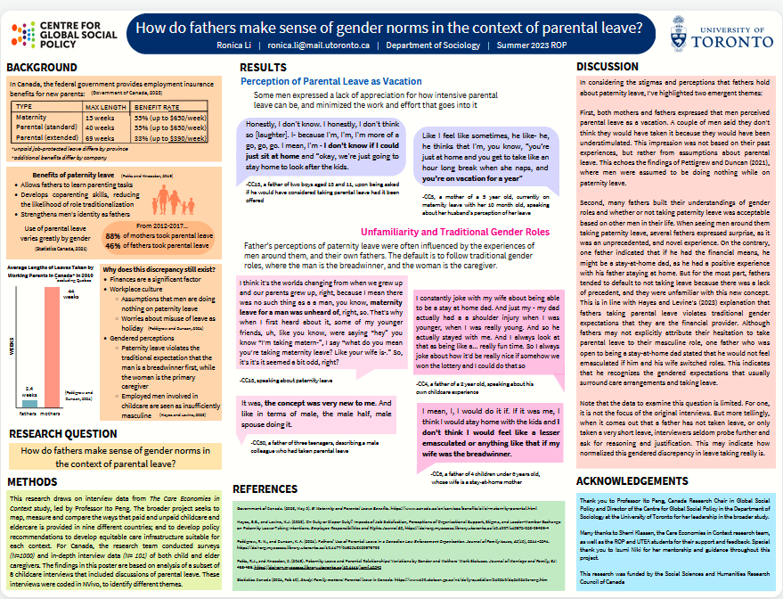 How do Fathers Make Sense of Gender Norms in the context of Parental ...