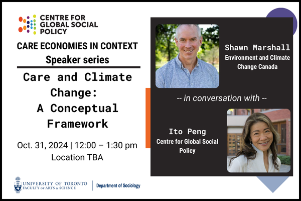 Care and Climate Change: A Conceptual Framework - Centre for Global ...